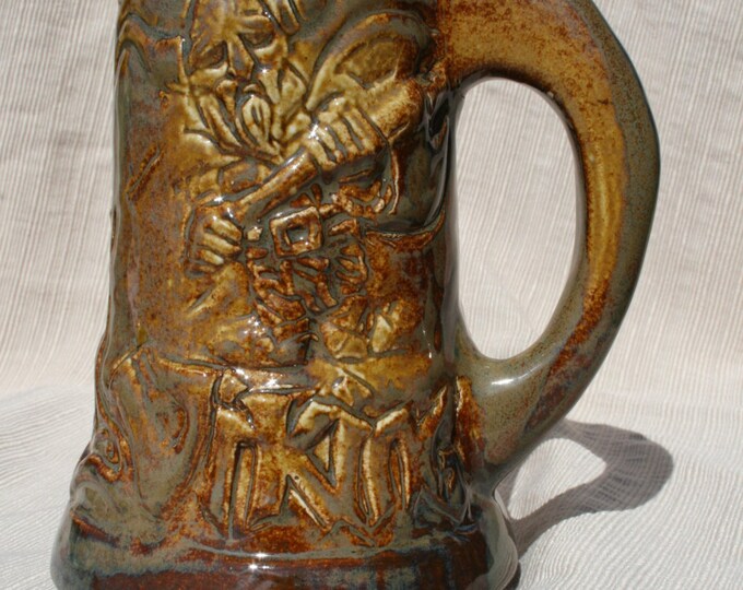 Viking Stein Mug Tankard Norse Ship Viking Warrior - Etsy