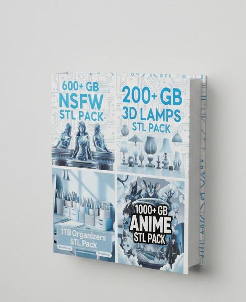 100TB STL File Pack – Massive 3D Print Files Bundle - Etsy UK