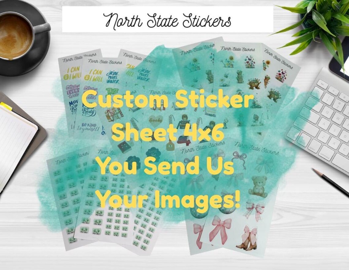 Custom Sticker Sheet | Personalized Stickers | Upload Your Images ...