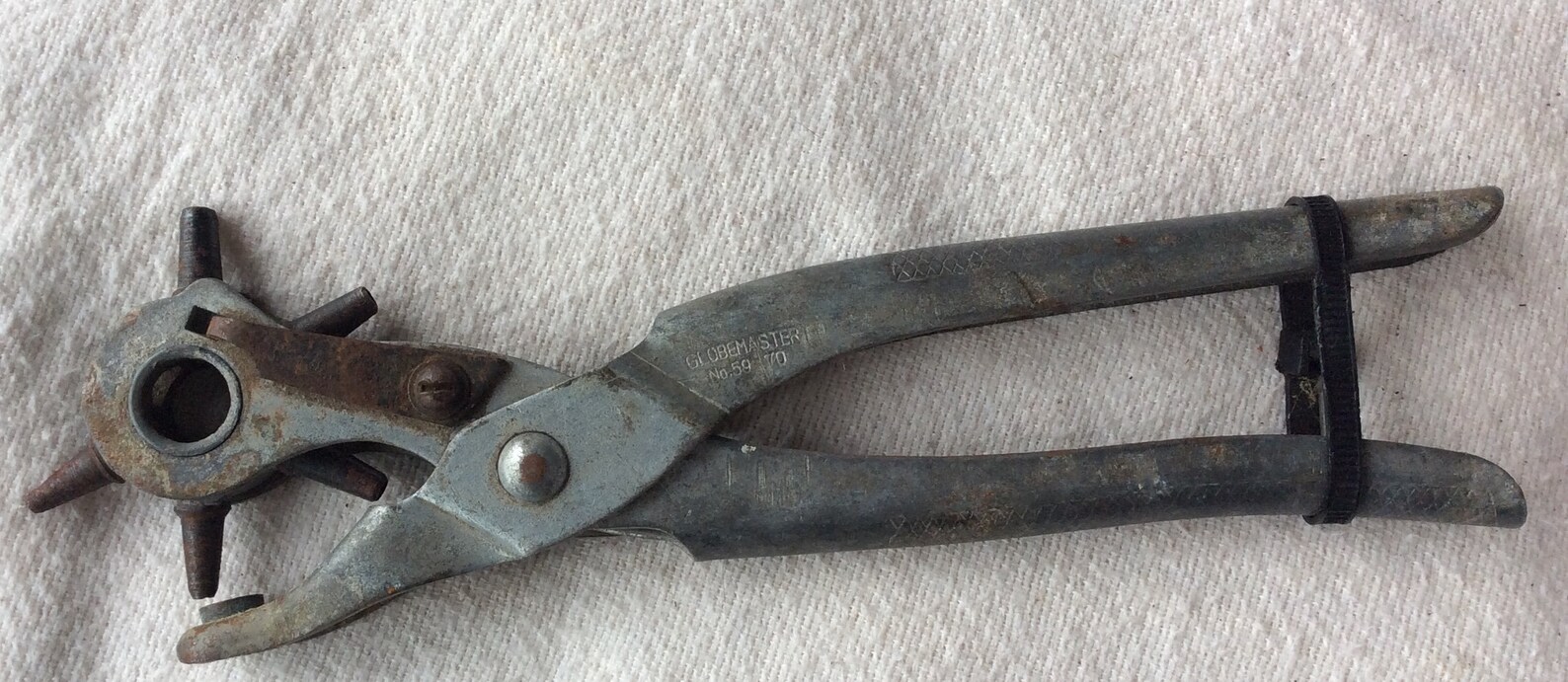 LEATHER PUNCH TOOL Vintage Rusty Hand Tool Industrial Metal | Etsy