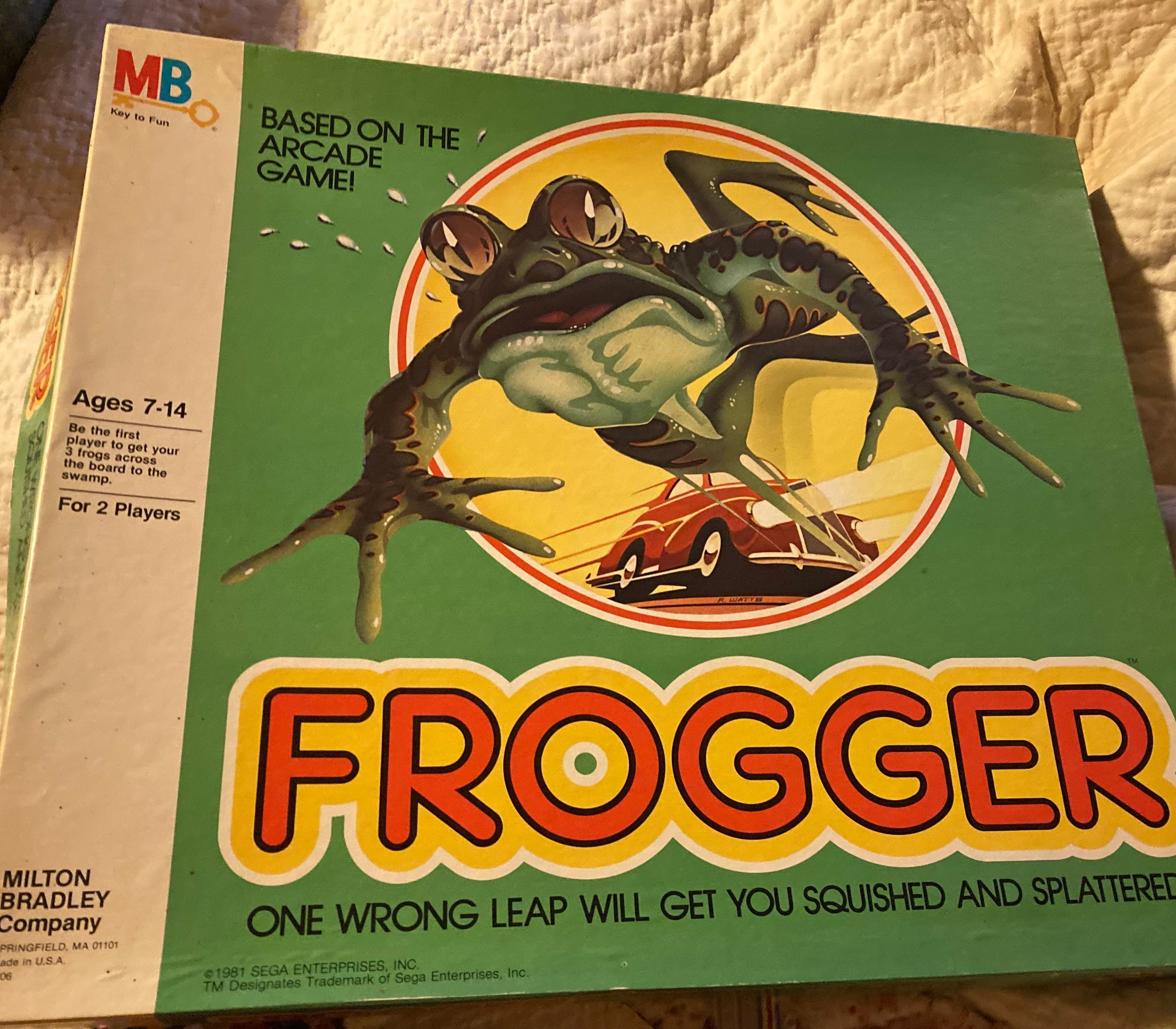 Frogger Box Art