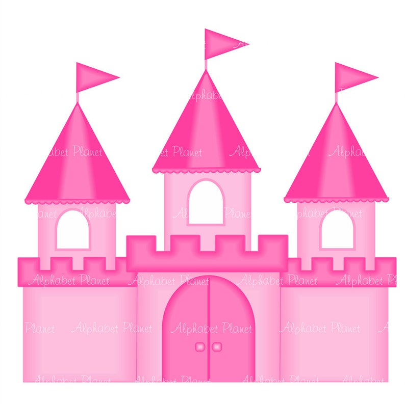 Pink Princess Element Digital Clip Art Clipart Personal and - Etsy