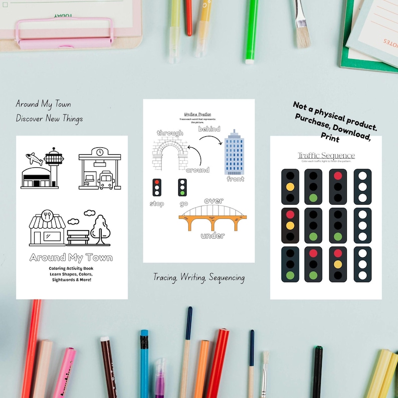 Coloring Book Bundle: Digital Download - Etsy