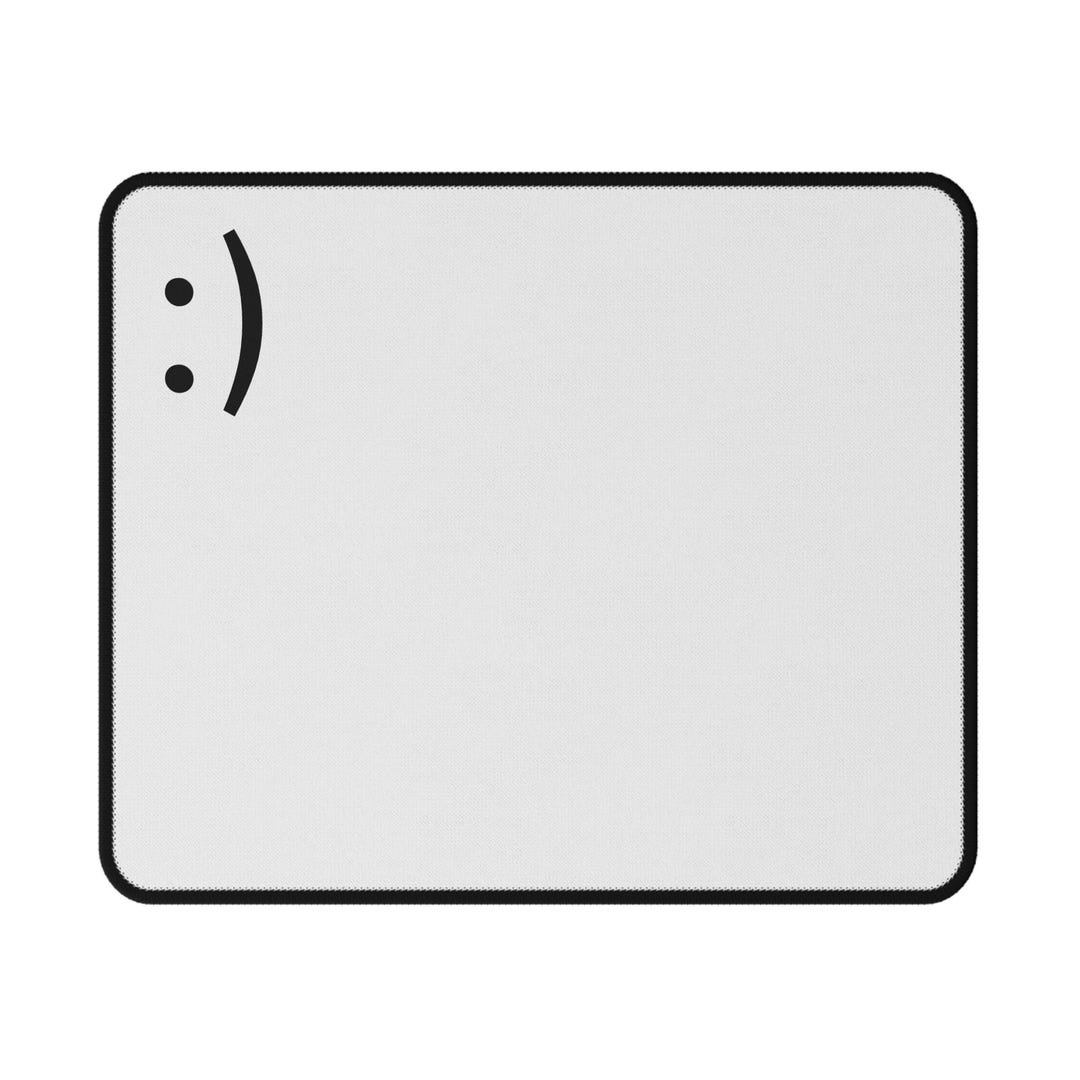 Minimal Smiley Face Mouse Pad Non-slip Gaming Mouse Pad | Simple Cute ...