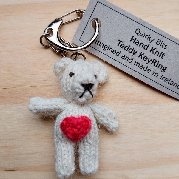 Hand Knit Key Chain - Etsy