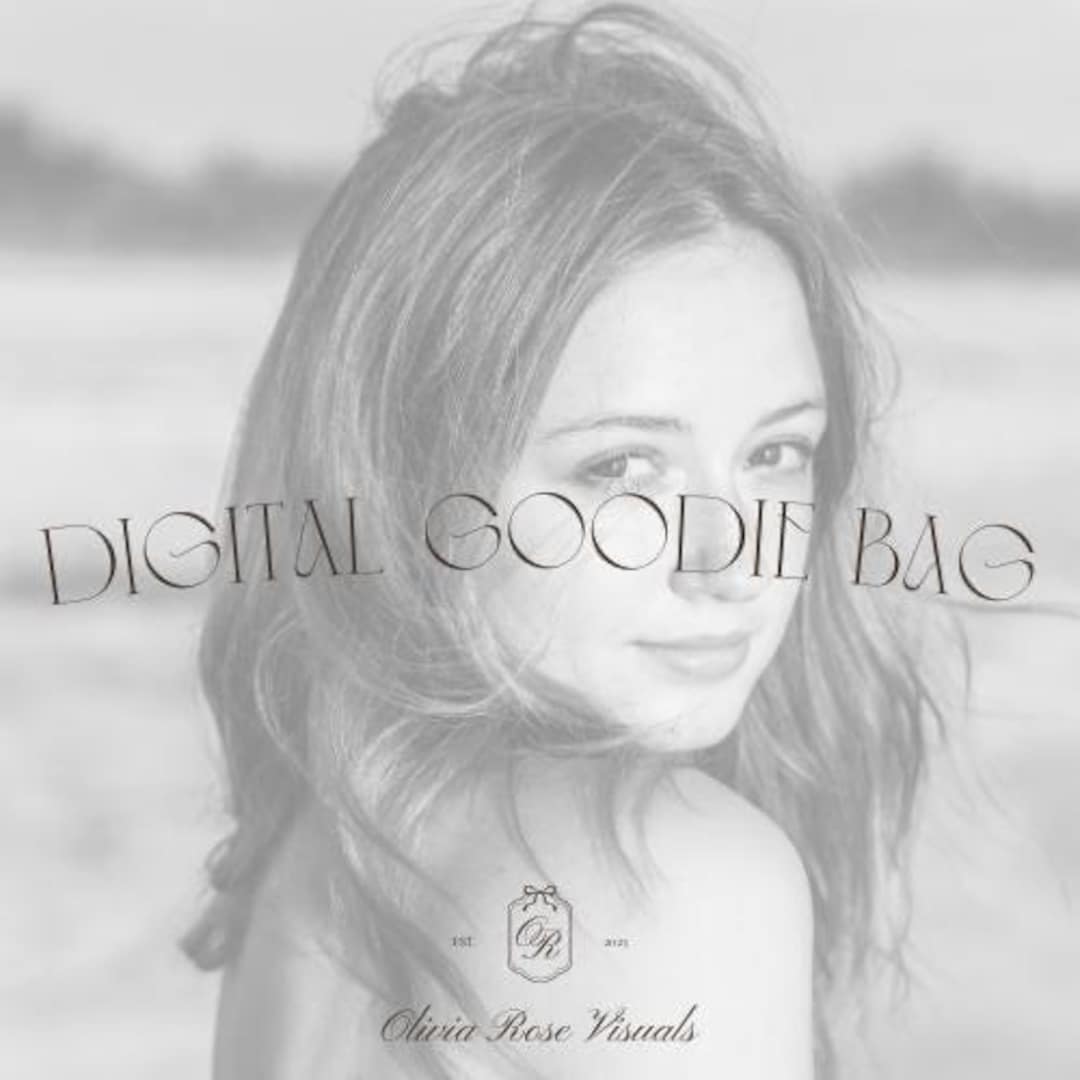DIGITAL GOODIE BAG Template - Etsy UK
