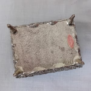 Daysun Trinket Box, Metal Jewellery Box, Jewelry Tin, Dressing Table ...