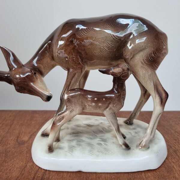 Ceramic Deer - Etsy UK