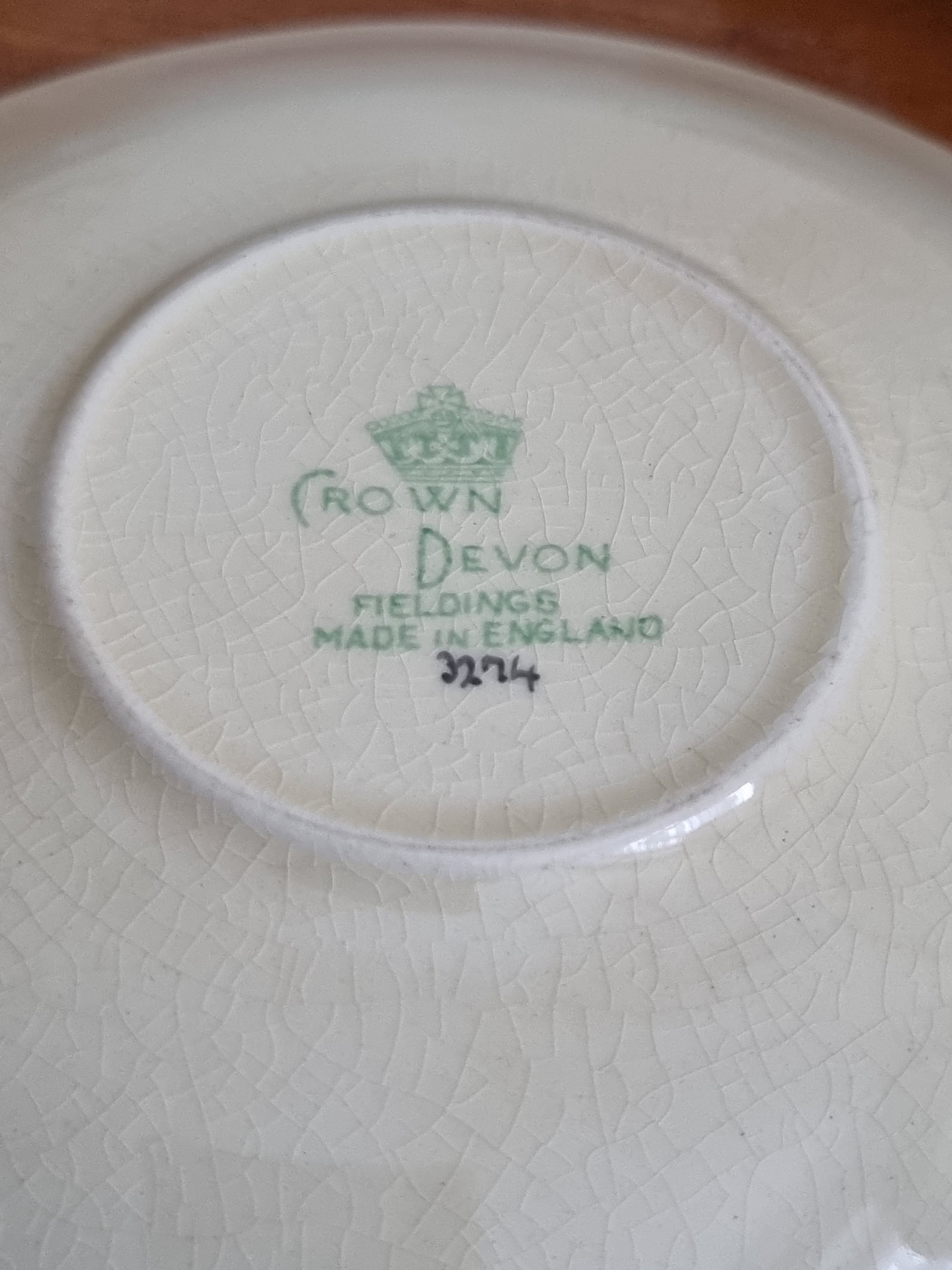 Set of Four Crown Devon Tea Cups and Saucers - Etsy