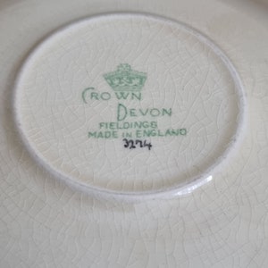 Set of Four Crown Devon Tea Cups and Saucers - Etsy