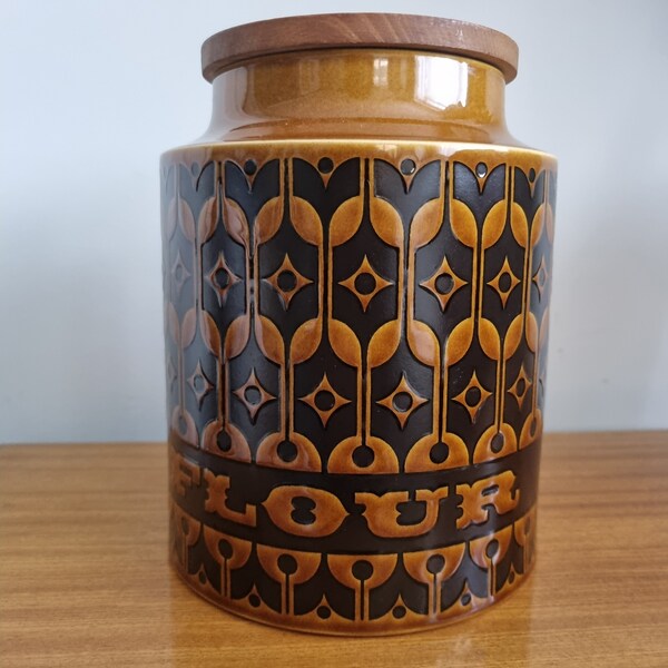 Ceramic Flour Canister - Etsy