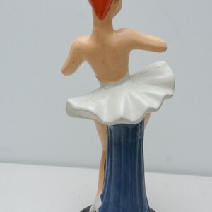 French Ceramic Dancing Girl - Etsy