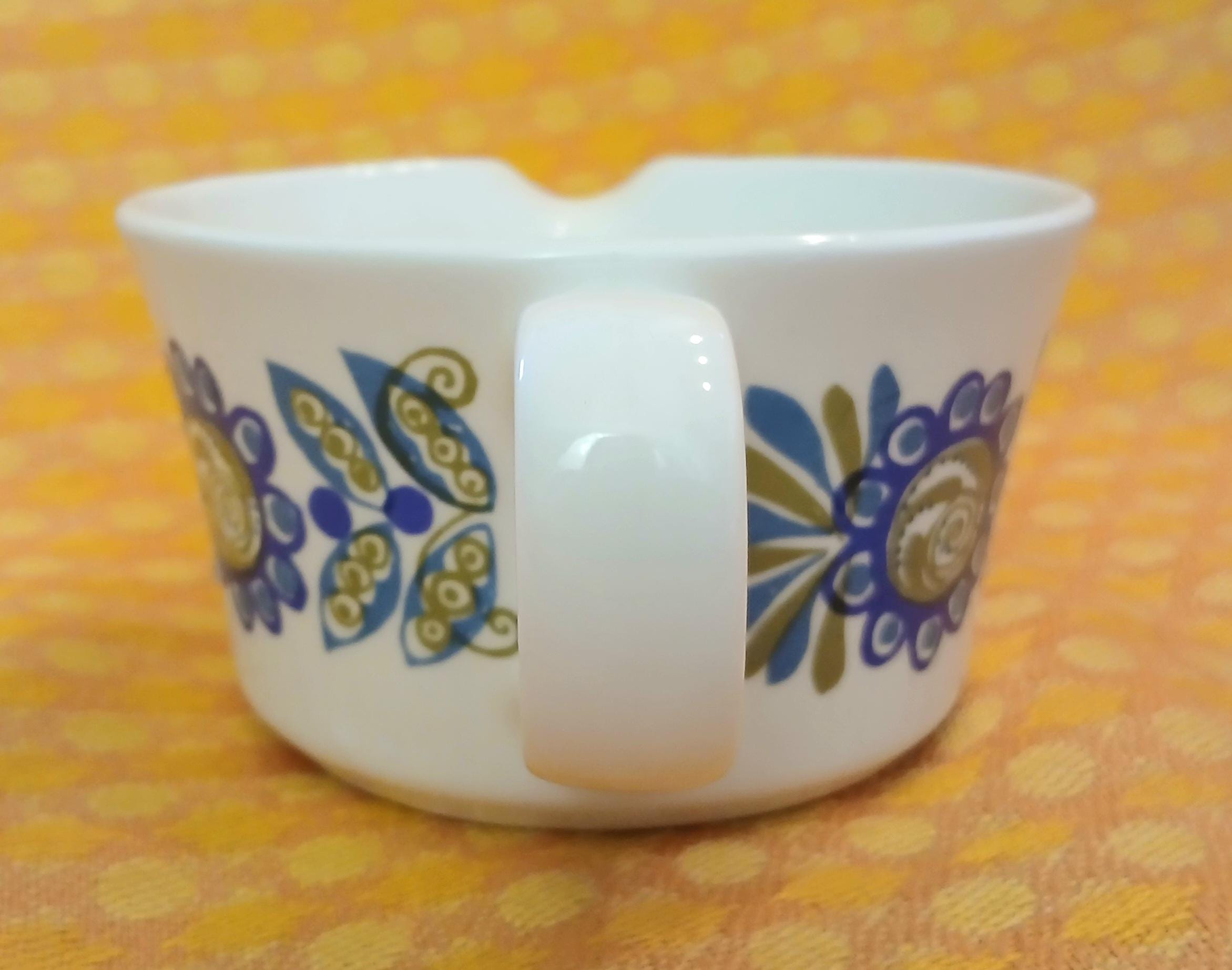 Figgjo Flint Turi-design Gravy Jug: Vintage Norwegian Floral Gravy Boat ...