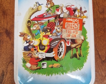 Vintage Blue Bird Toffee Confectionery Tin harry Vincent Ltd. Autumn ...