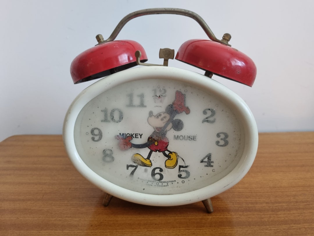 Vintage Mickey Mouse Alarm Clock: Mid-century Restoration Project - Etsy