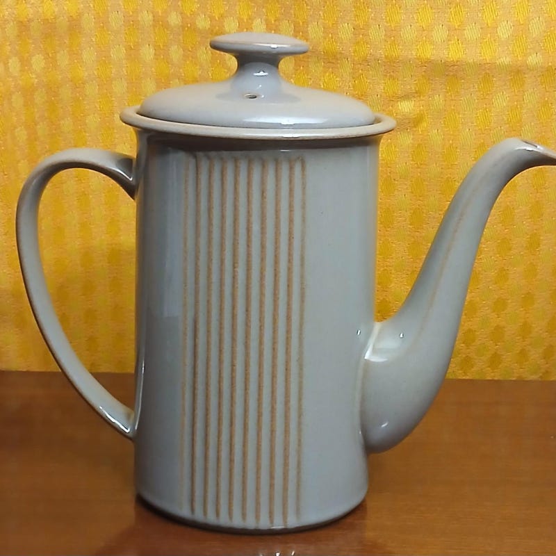 Denby Brown Tea Pot - Etsy