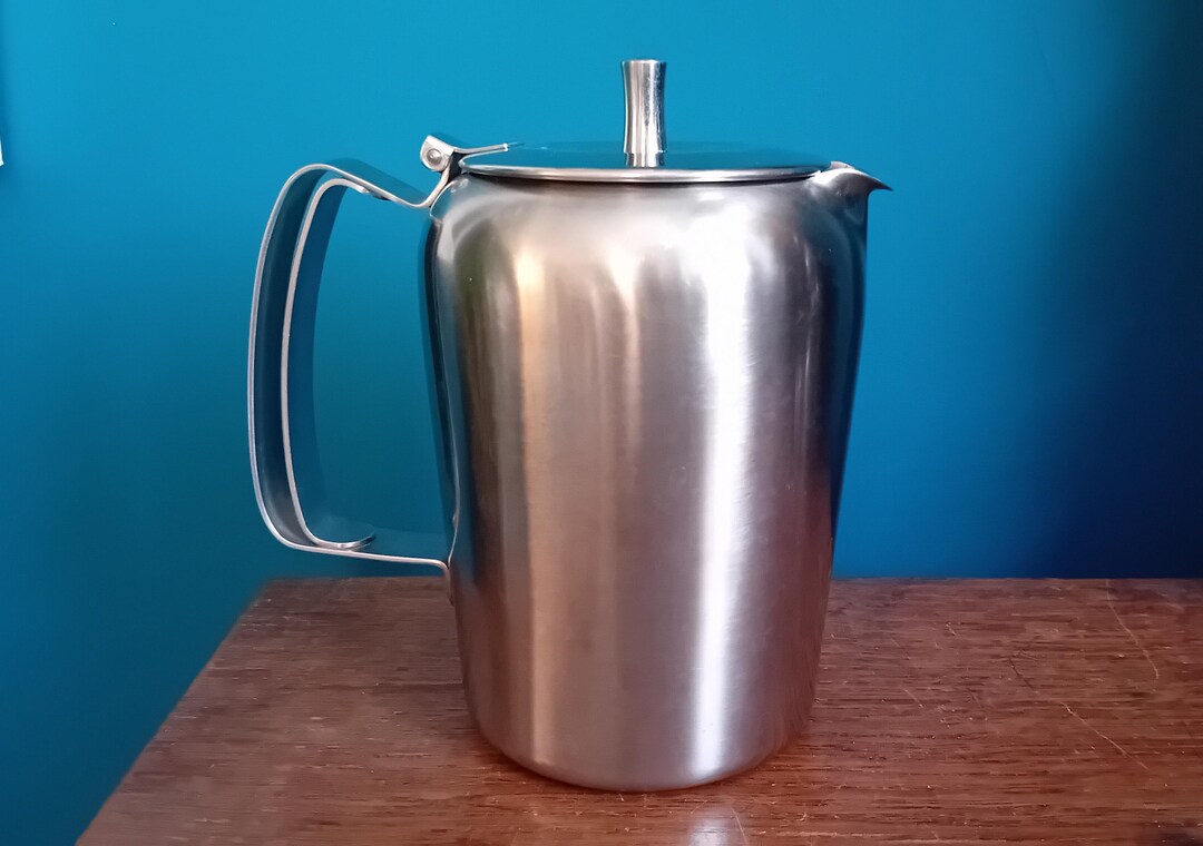 Old Hall Stainless Steel Water Pot, Coffee Pot, Utilityware, Mid ...