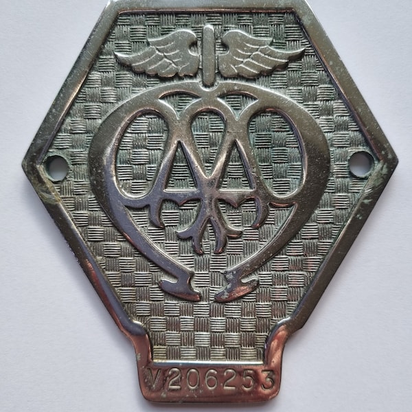 Vintage Aa Badge - Etsy UK