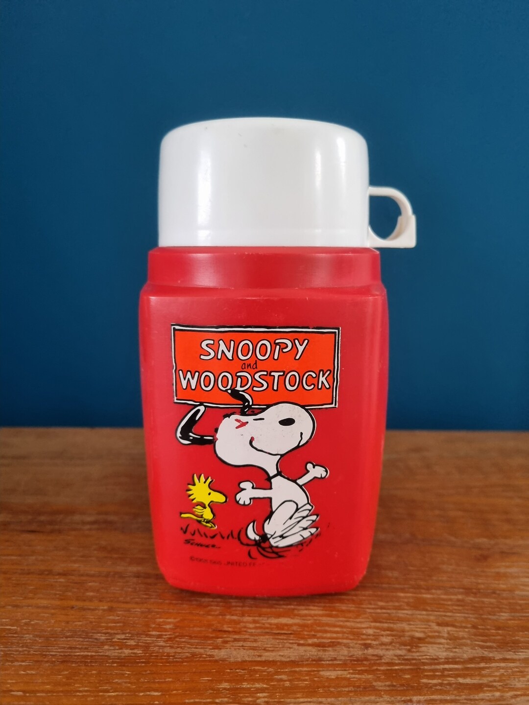 Thermos Snoopy and Woodstock Roughneck Flask - Etsy UK