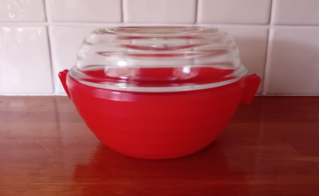 Phoenix Ovenware Casserole Dish, Cherry Red, Vintage Cookware, Cooking ...
