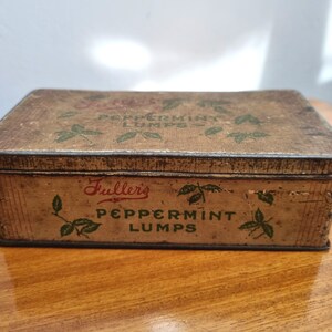 Fuller's Peppermint Lumps Tin - Etsy