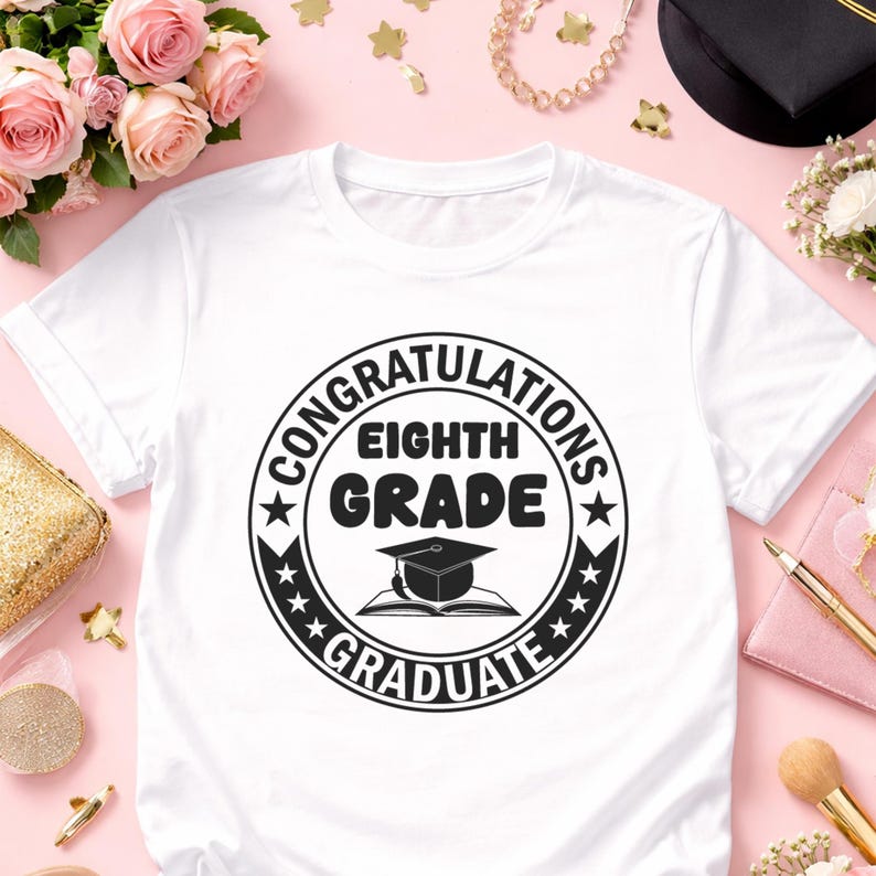8th Grade Graduation Svg Bundle, Class of 2026 Svg, Eighth Grade ...