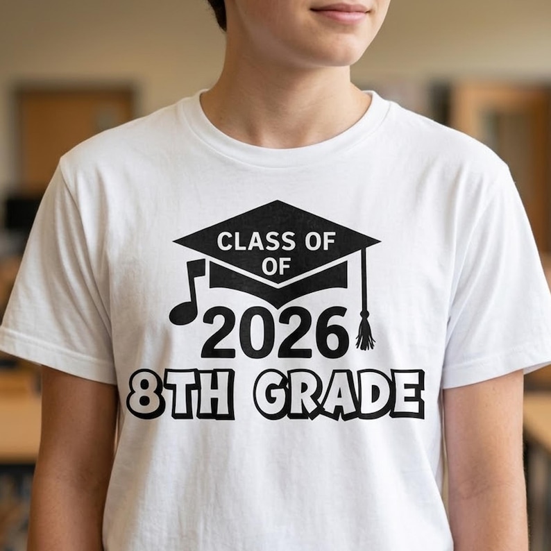 8th Grade Graduation Svg Bundle, Class of 2026 Svg, Eighth Grade ...