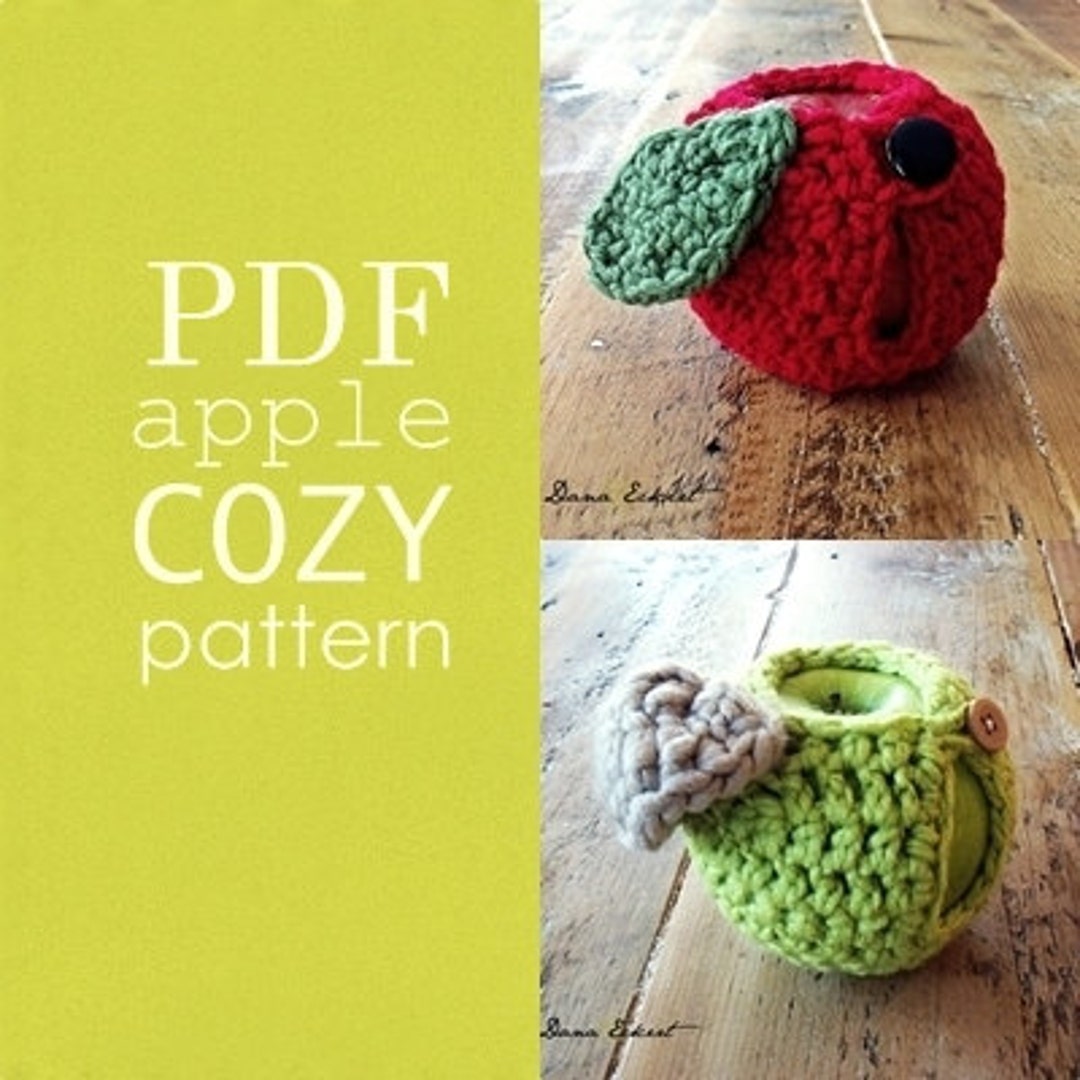 Apple Cozy PDF Pattern - Etsy