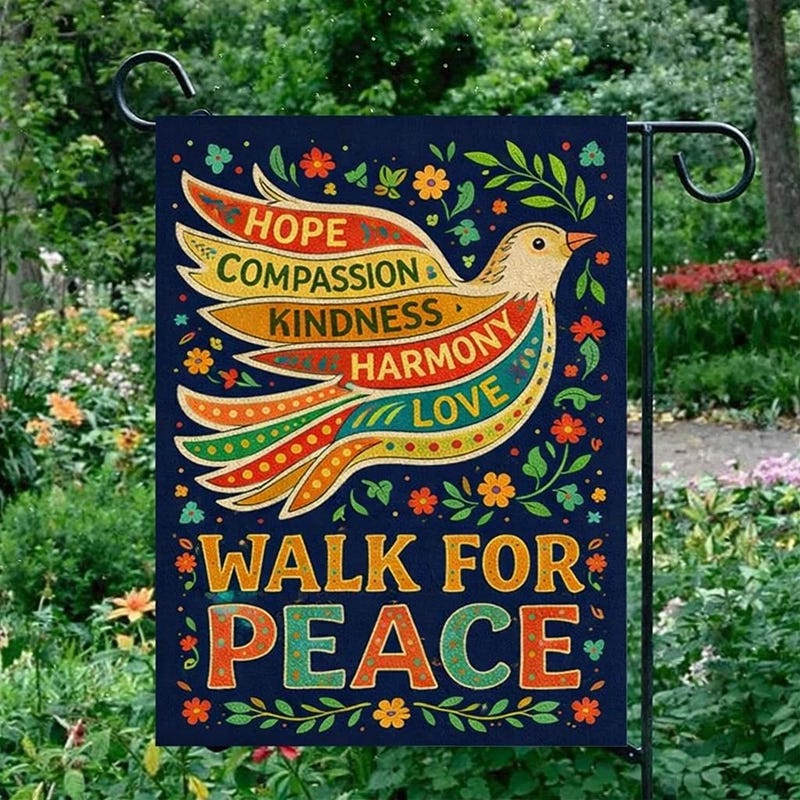 Walk for Peace Flag - Etsy