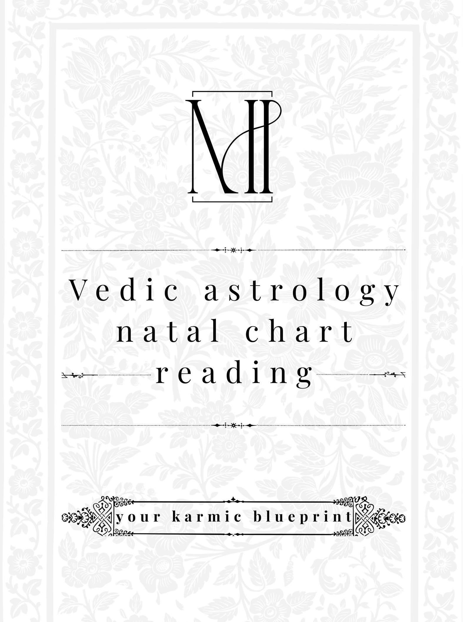 Vedic Astrology Natal Chart Reading - Etsy