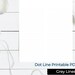 Grey DOT LINE Book Binding Signature Printable-pdf - Etsy