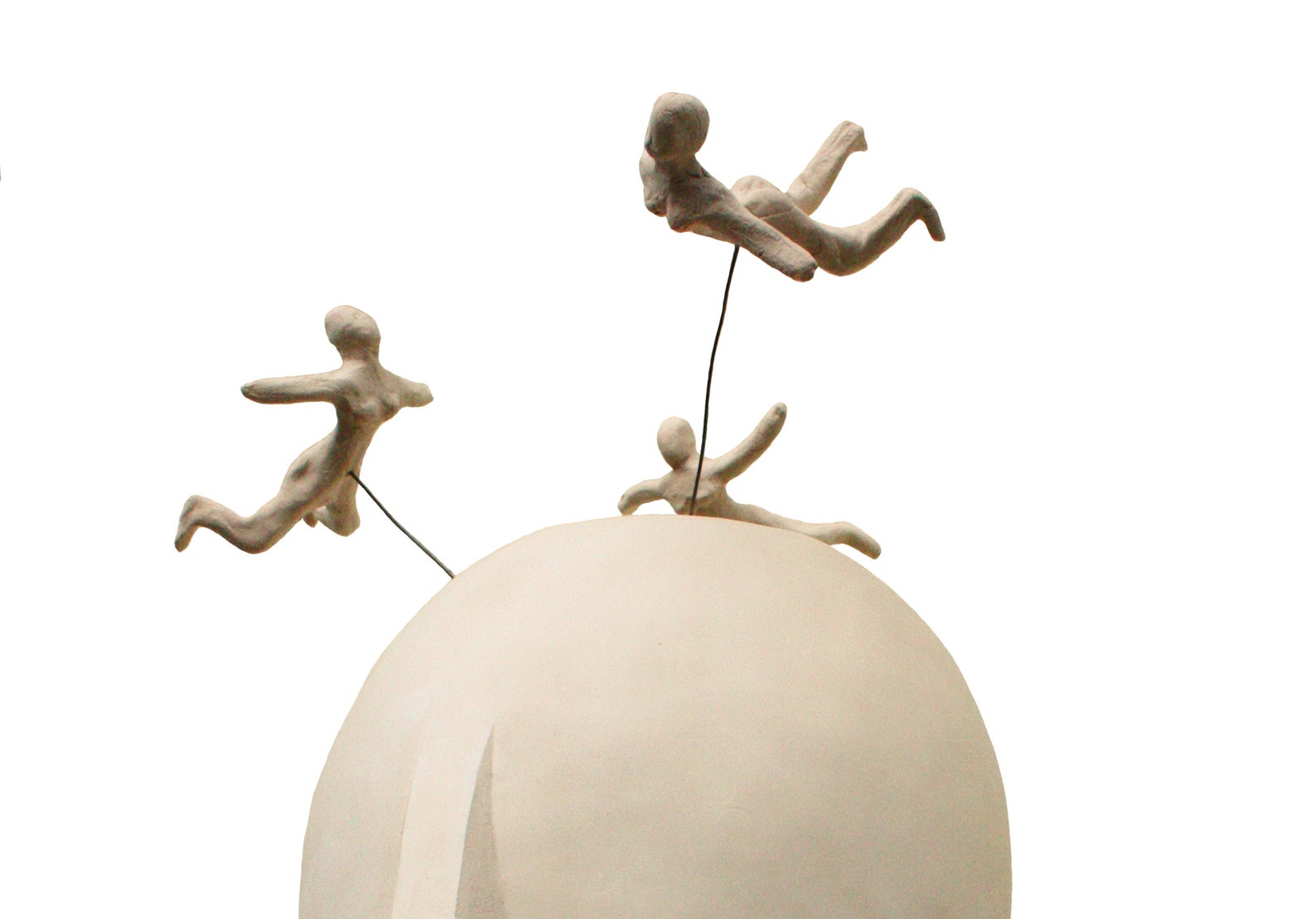 Modern Sculpture Ceramic Bust Large Original Art Soul Flight - Etsy