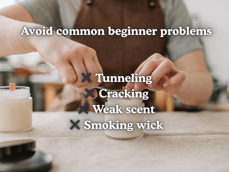 Candle Making Cheat Sheet | Beginner's Quick Guide (printable PDF) - Etsy