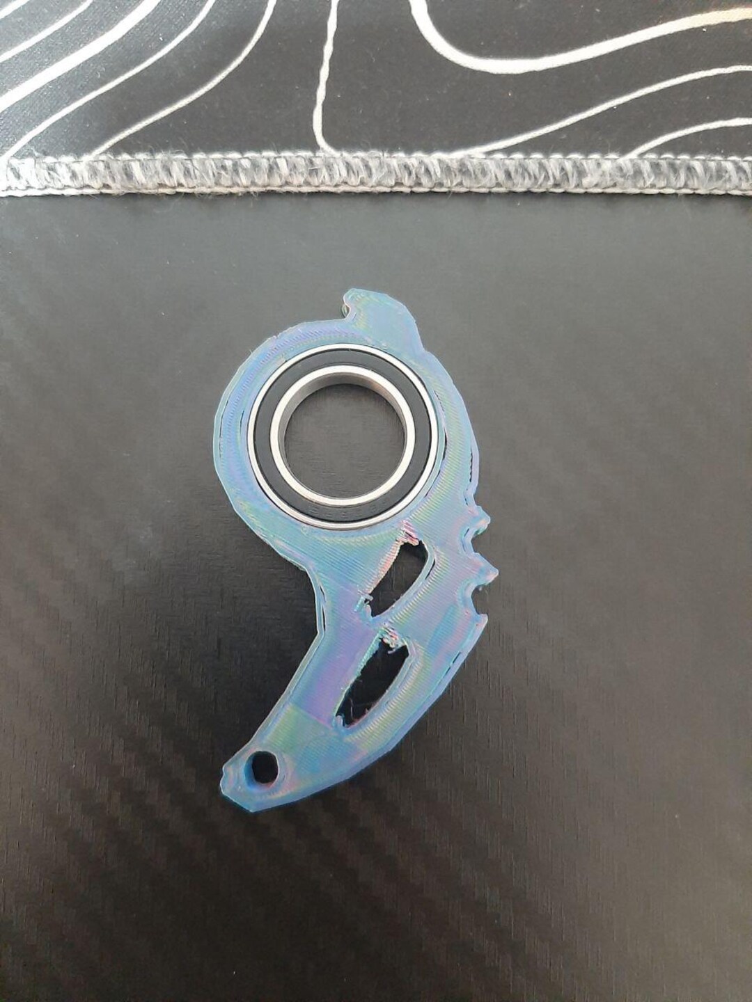Keyrambit/key Spinner Fidget Toy - Etsy