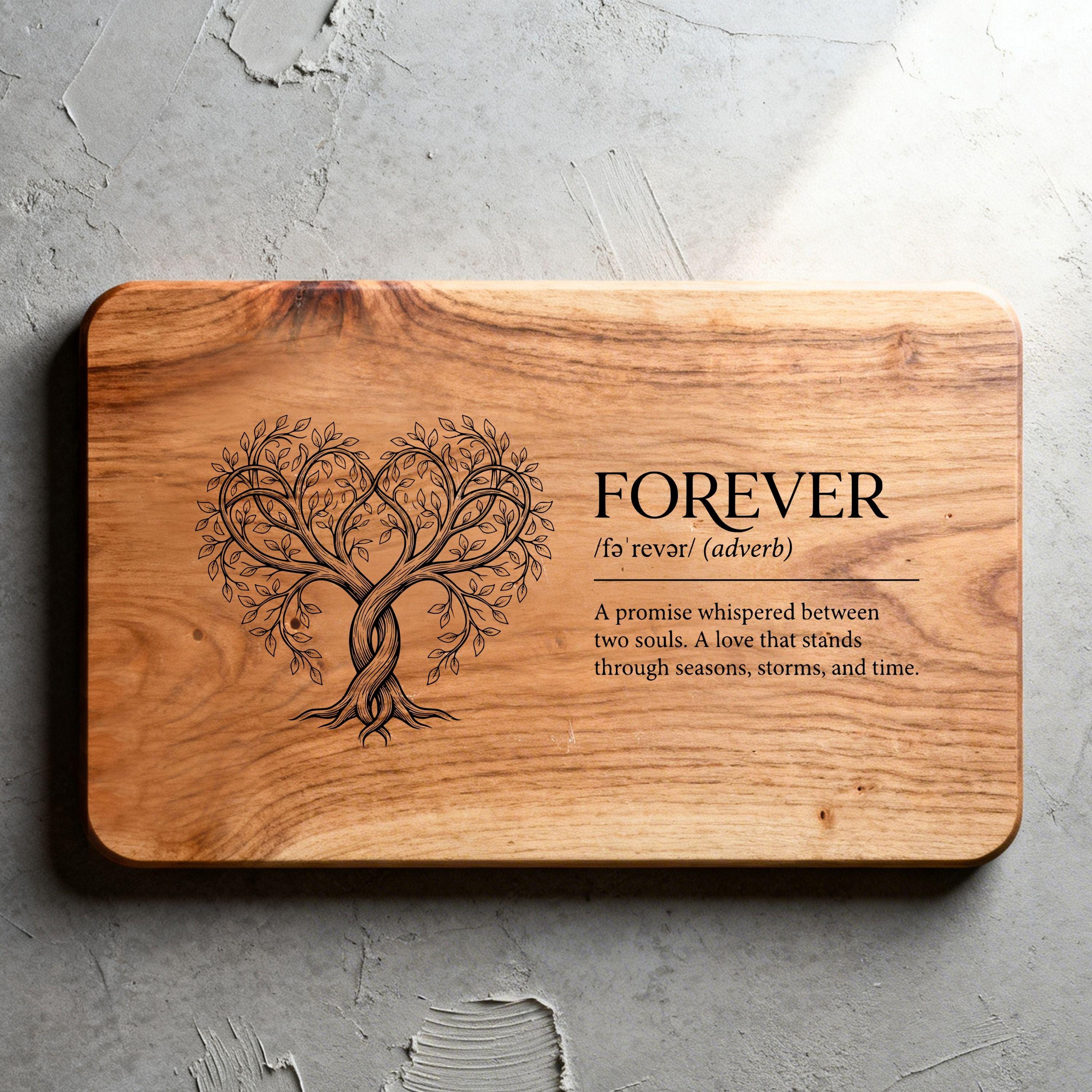 9 Love Definition Tree SVG Laser Files, Charcuterie Board Engraving ...