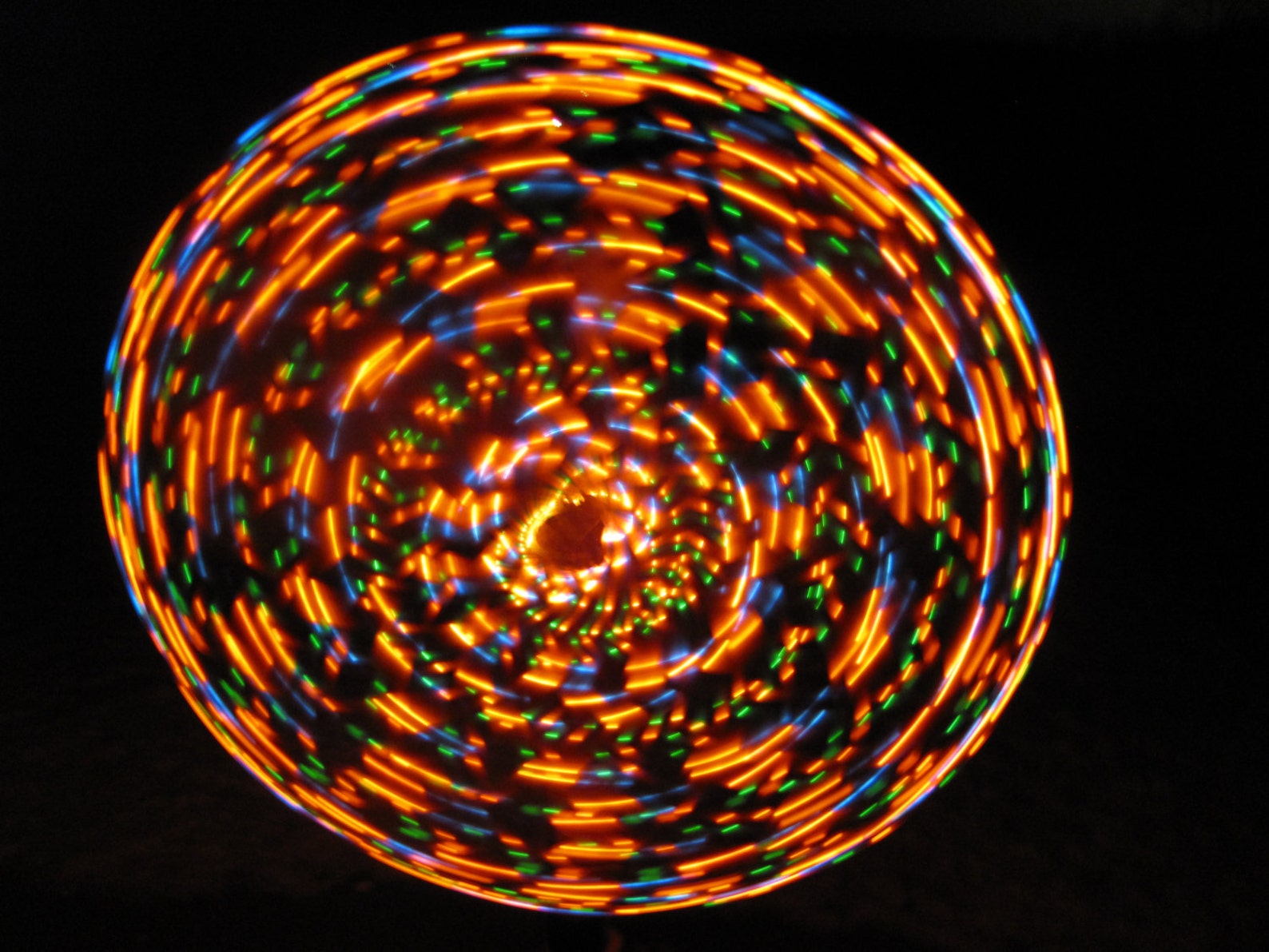 Fire on the Mountain LED Hoop- Rechargeable, Collapsible, Custom Sizes ...
