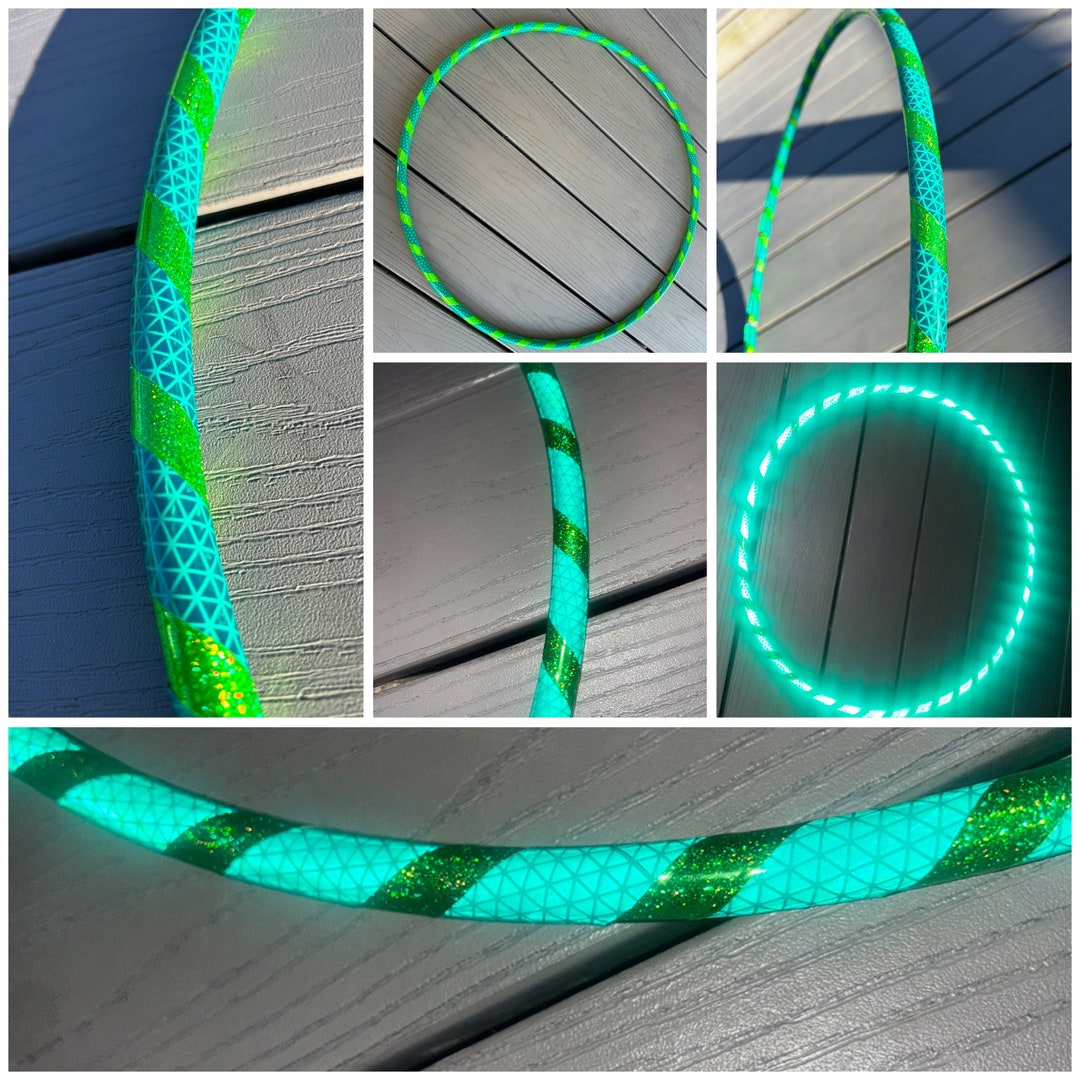 ALLIGATOR - Reflective Glitter Taped Hoop, Clear Protection Tape and ...