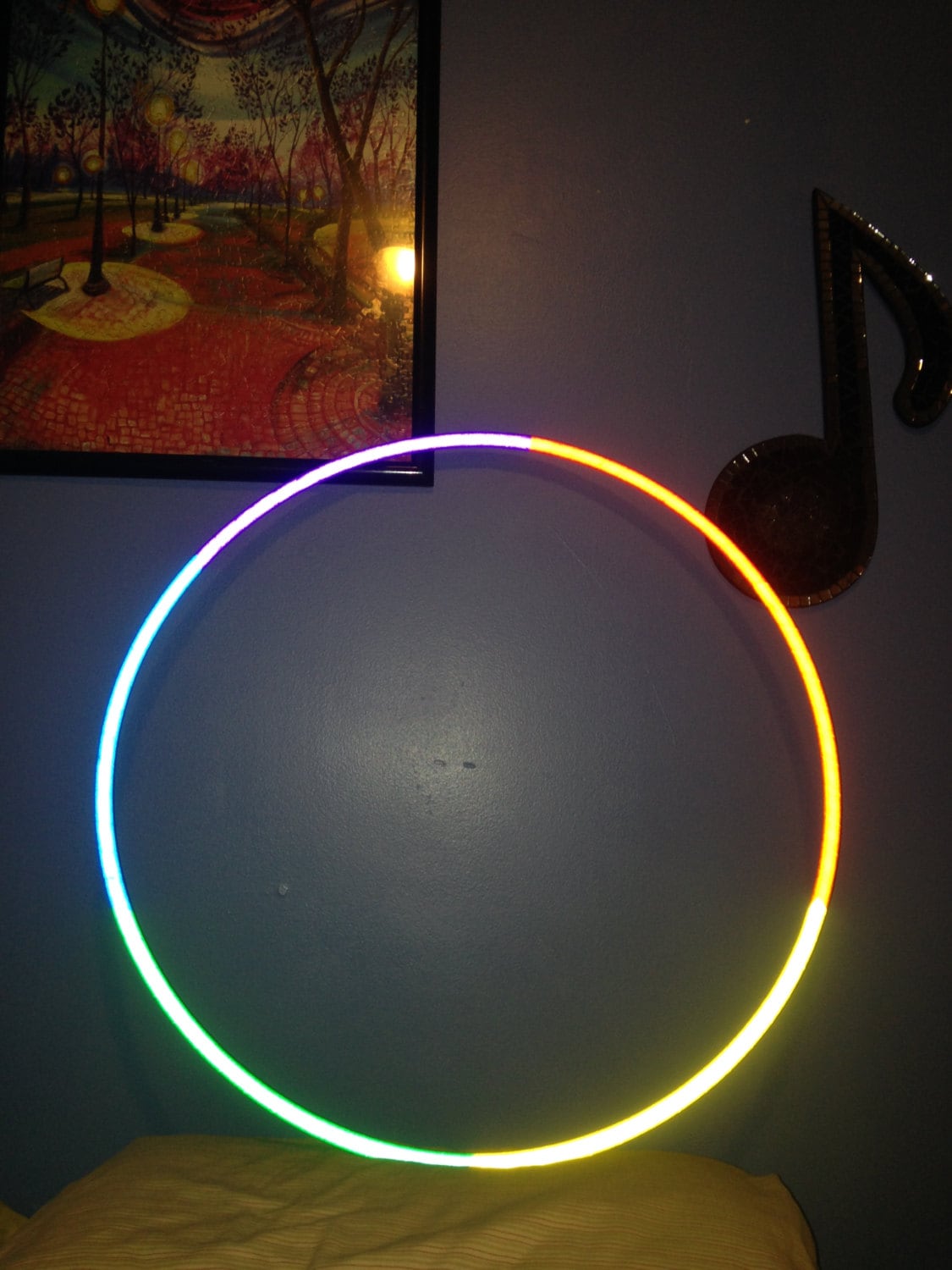Rainbow Reflective Hoop Clear Protection Tape Included - Etsy