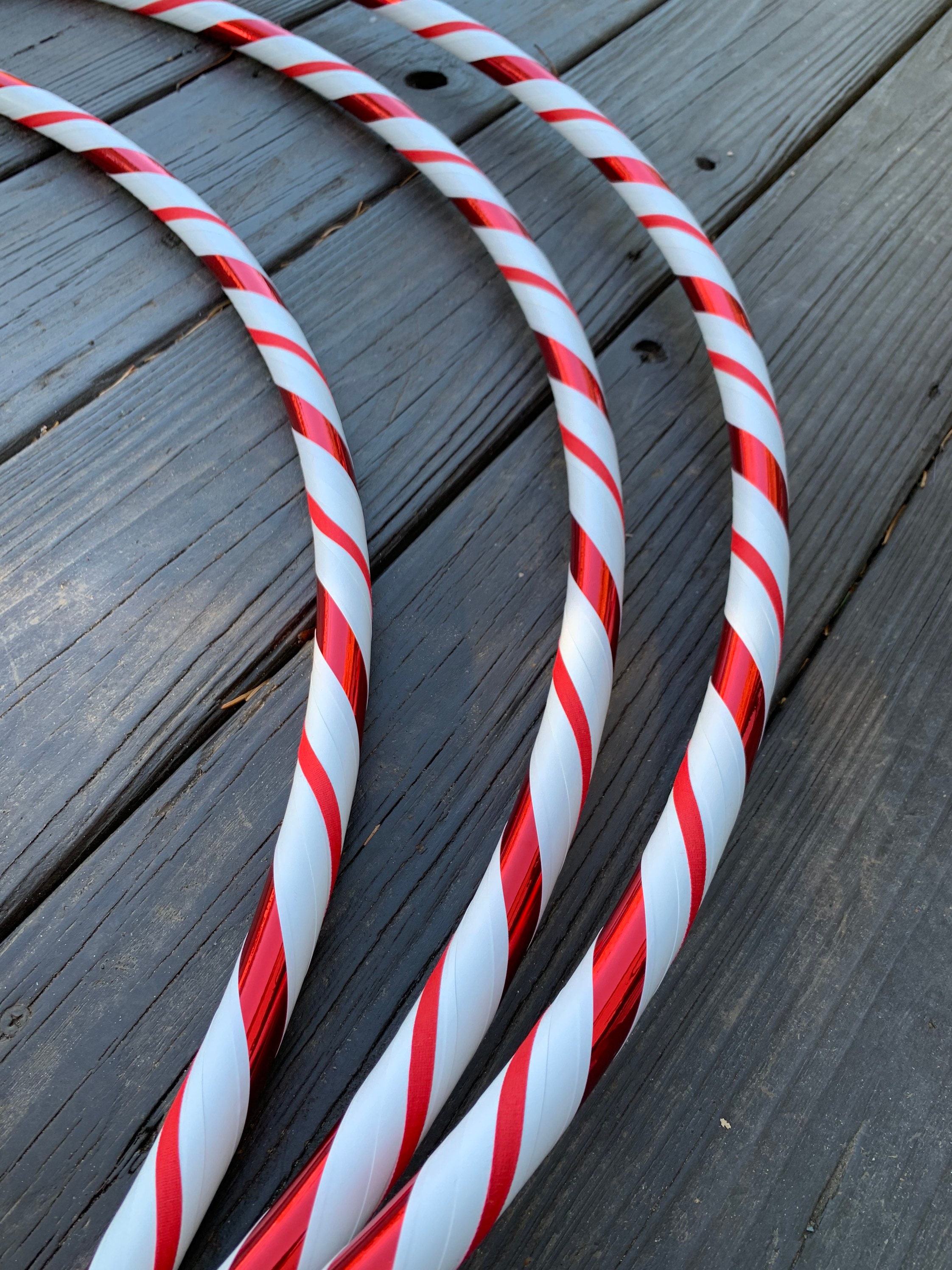 Candy Cane Hula Hoop Beginner/ Workout/ Extra Large Giant/ | Etsy