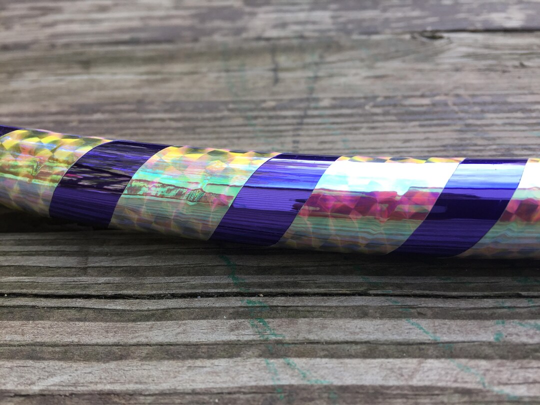 Purple Pixie Cateye Opal and Purple Mirror Taped Hula Hoop - Etsy