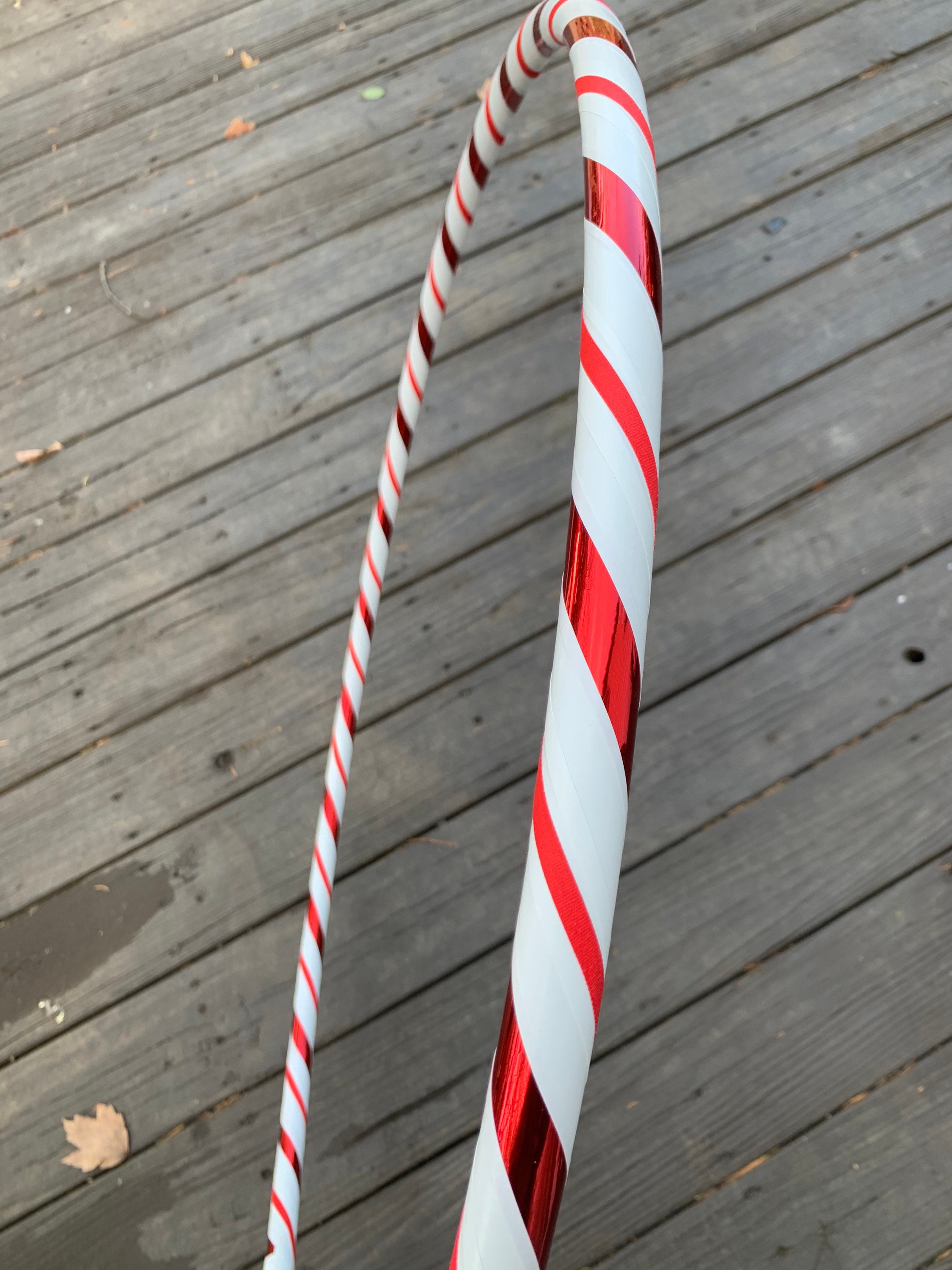 Candy Cane Hula Hoop Beginner/ Workout/ Extra Large Giant/ | Etsy