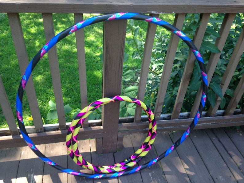 Funky Cotton Candy Hula Hoop Beginner Workout or - Etsy