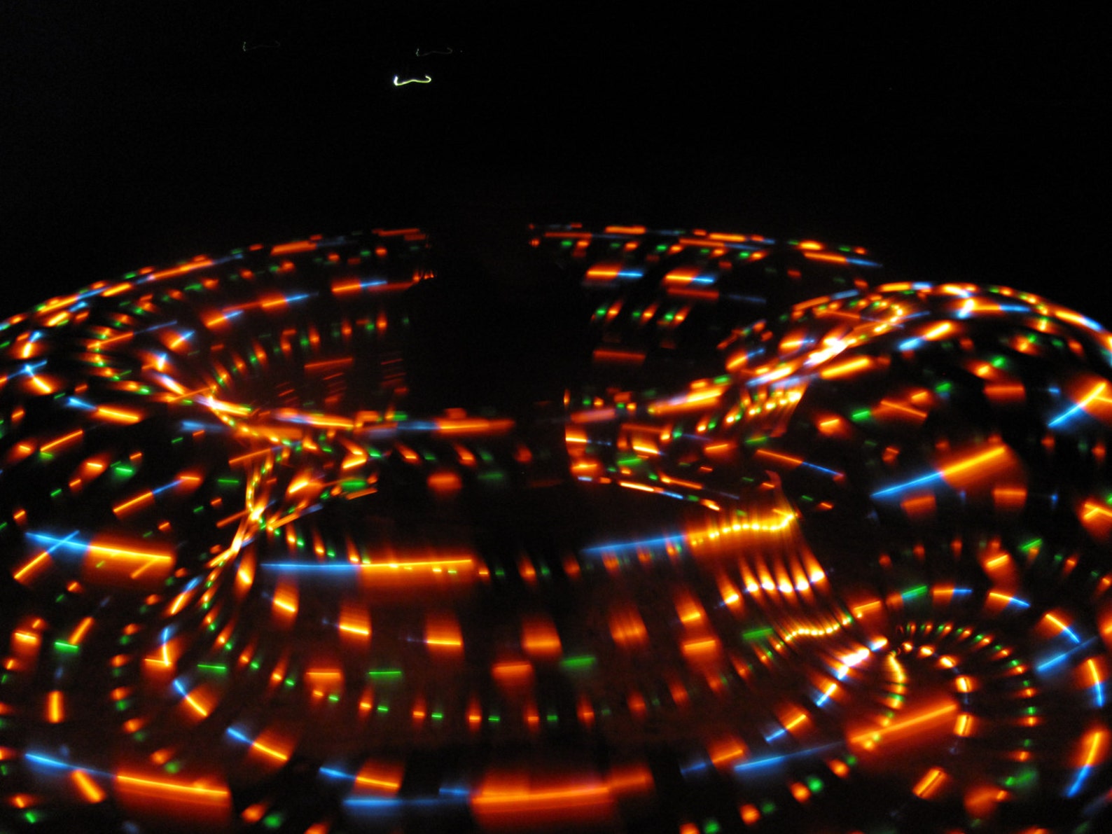 Fire on the Mountain LED Hoop- Rechargeable, Collapsible, Custom Sizes ...