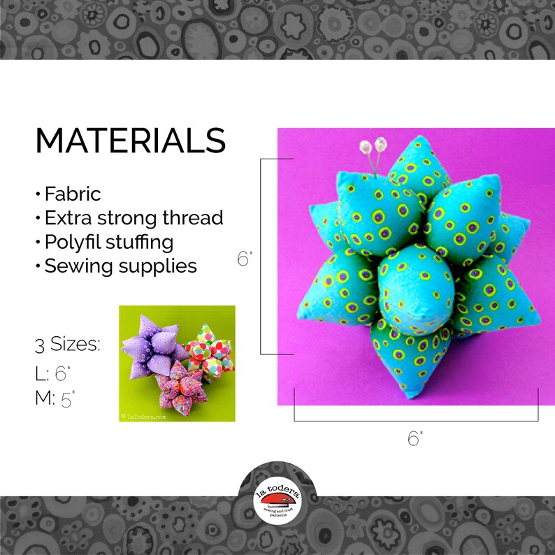 Pincushion Tutorial Sea Urchin Pattern PDF Sea Creature - Etsy UK