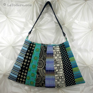 Fan Bag Sewing Pattern PDF Patchwork Quilted Bag Pattern - Etsy