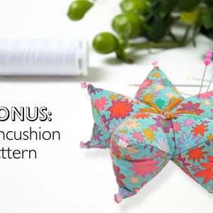 Patchwork Star Pillow PDF Sewing Pattern With Bonus Patchwork - Etsy ...