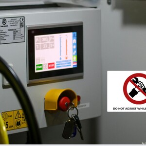 Machine Safety Prohibition Signs | Industrial Machinery | OSHA Style ...