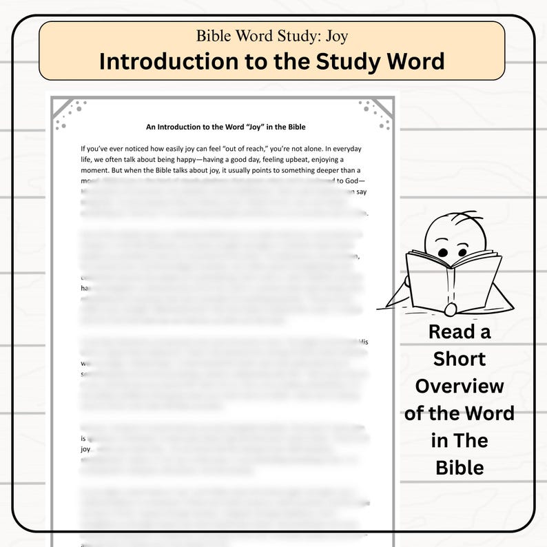 Joy Bible Word Study Bundle | Christian | Small Group | Leaders Guide ...