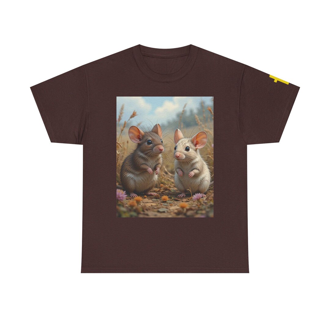 Faith Inspired Tee With Mice and Job 12:10 - Etsy