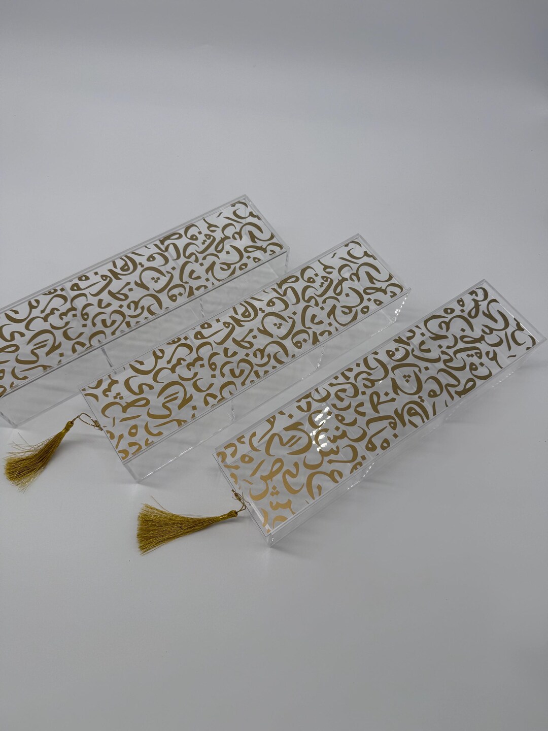 Acrylic Ramadan Eid Date Snack Jar – Gold Arabic Letters, Islamic Decor ...